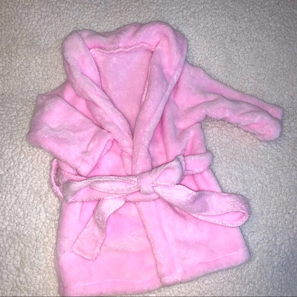 Pajamas | Pink Plush Bath Robe | Poshmark